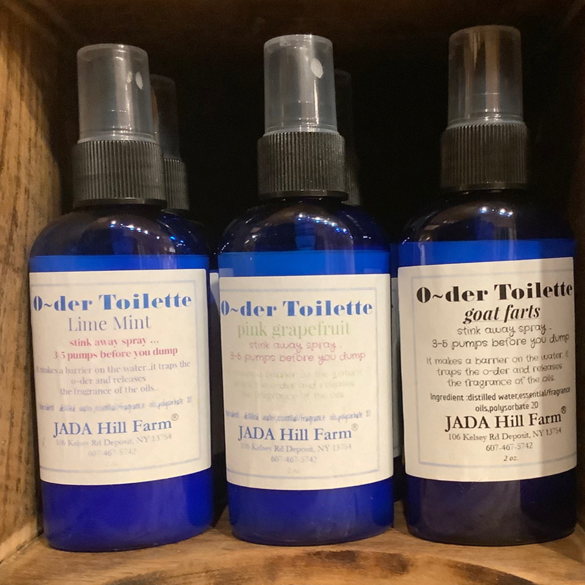 O-der Toilette | JADA Hill Farm